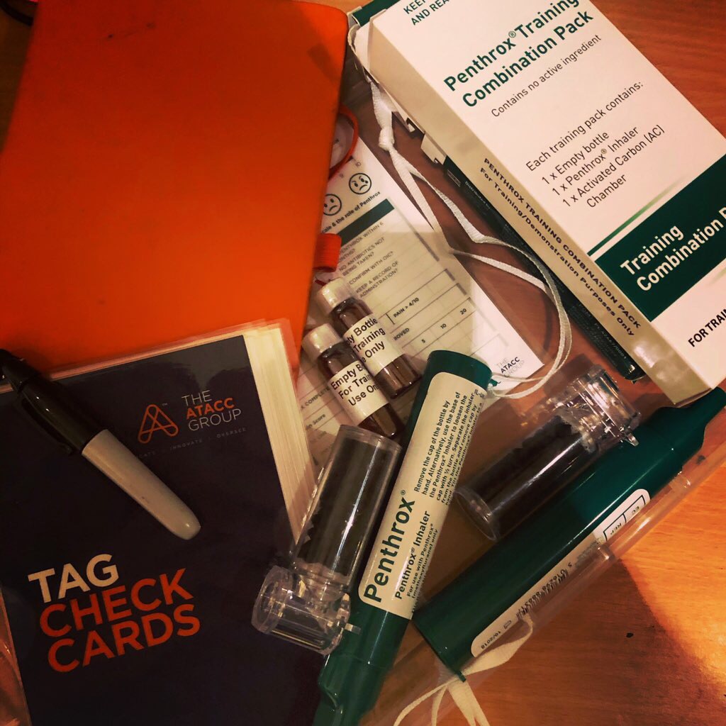 Penthrox Training – Square Knot